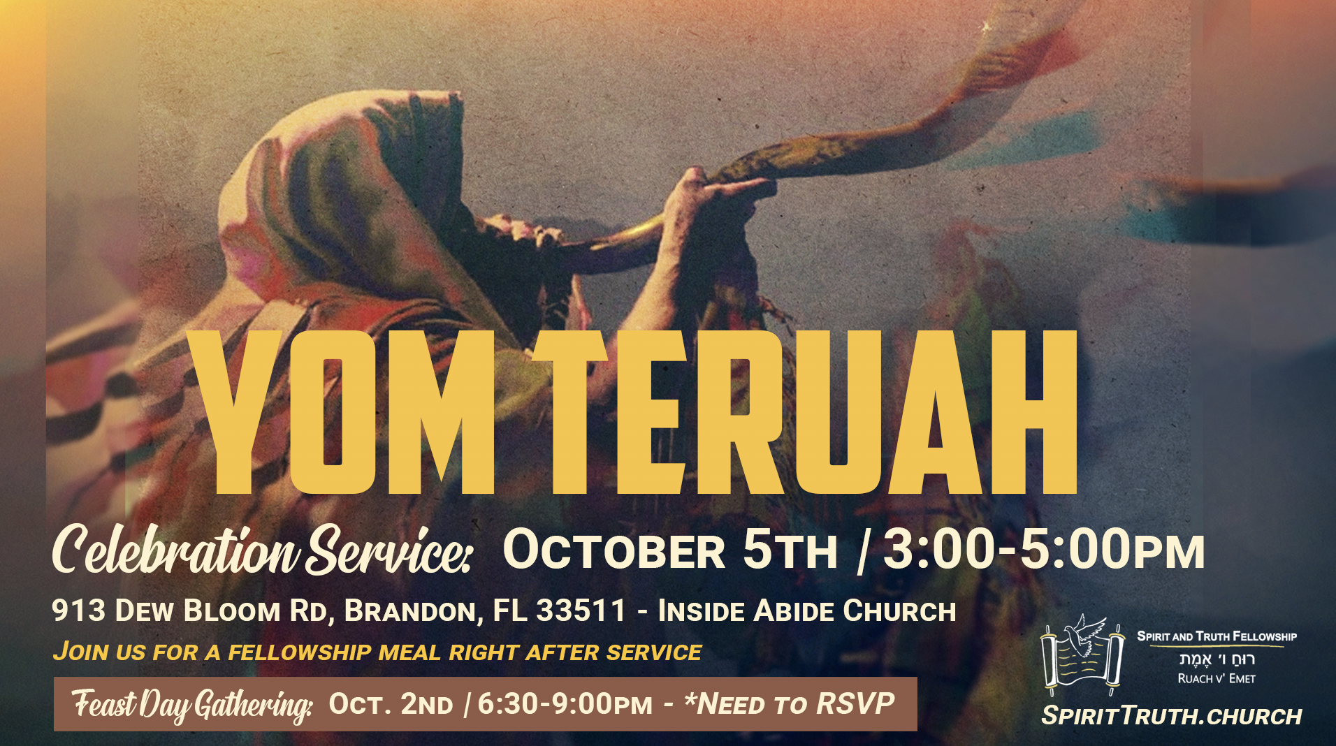 Yom Teruah Celebration (Feast of Trumpets)